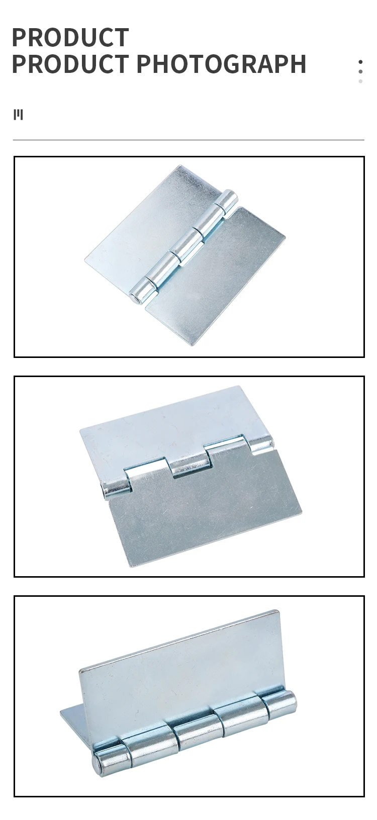 Stainless Steel 304 Butt Welded Industrial Panel Hinges - Buy Welded ...