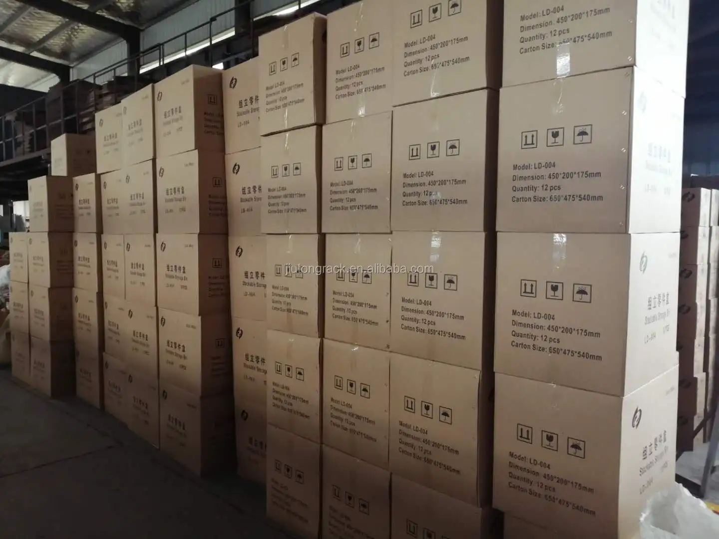 Spare Parts Stackable Plastic Storage Bins Buy Warehouse Plastic