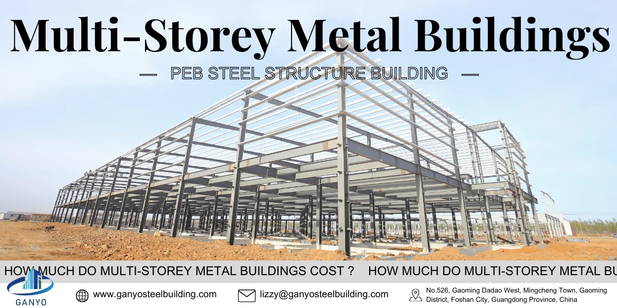 Multi-Storey Metal Building - Pre-Engineered Metal Structure for ...
