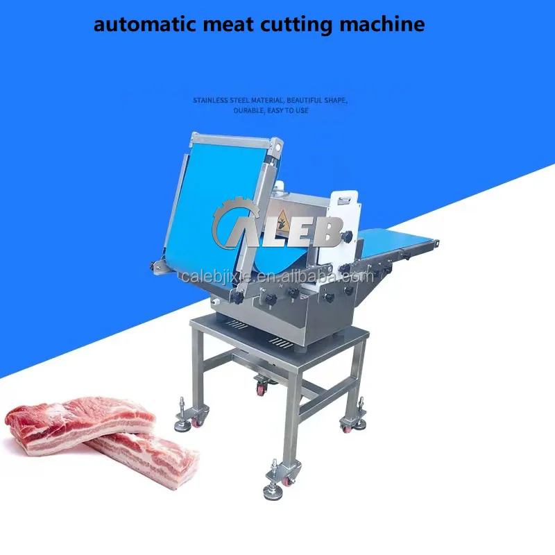 Industrial Meat Strip Chicken Cube Dicing Cutting Machine ...