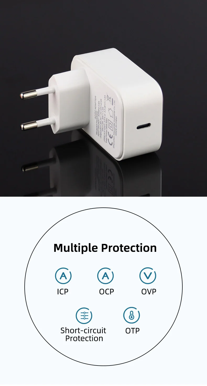 30W PD Charger - Fast Charging USB Wall Charger for Mobile