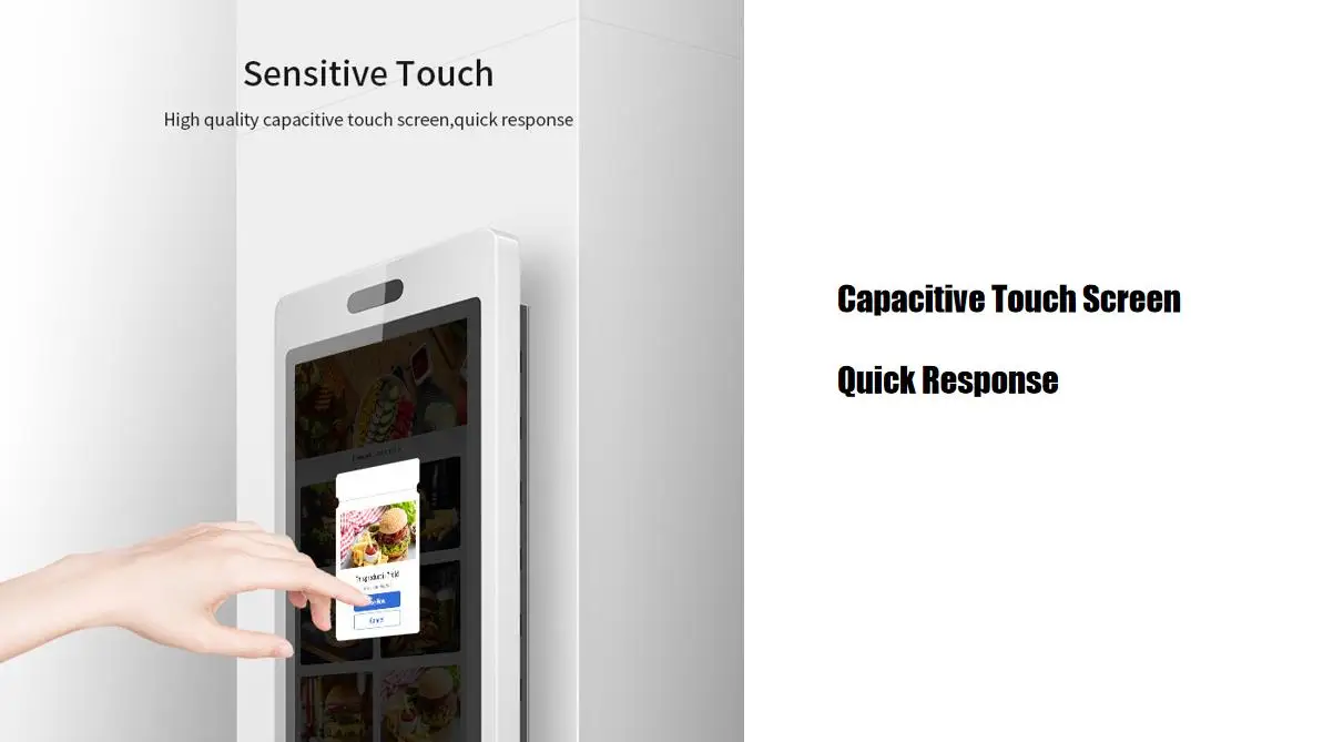 24 27 32 Inch Pos Fast Food Touch Screen Coffee Shop Ordering Machine ...