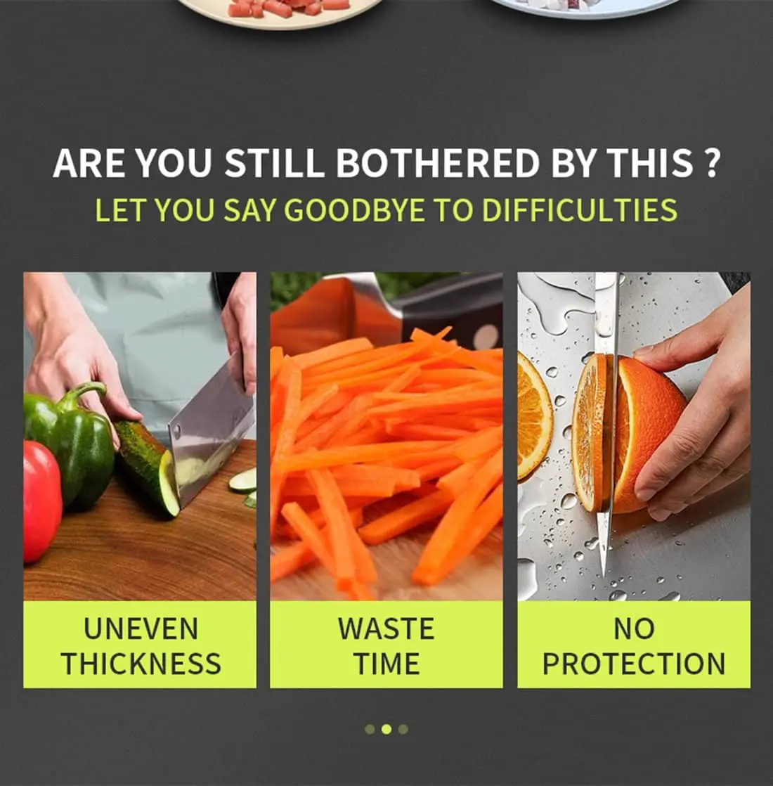 Stainless Steel High Quality Cutting Board Multifunction Vegetable ...