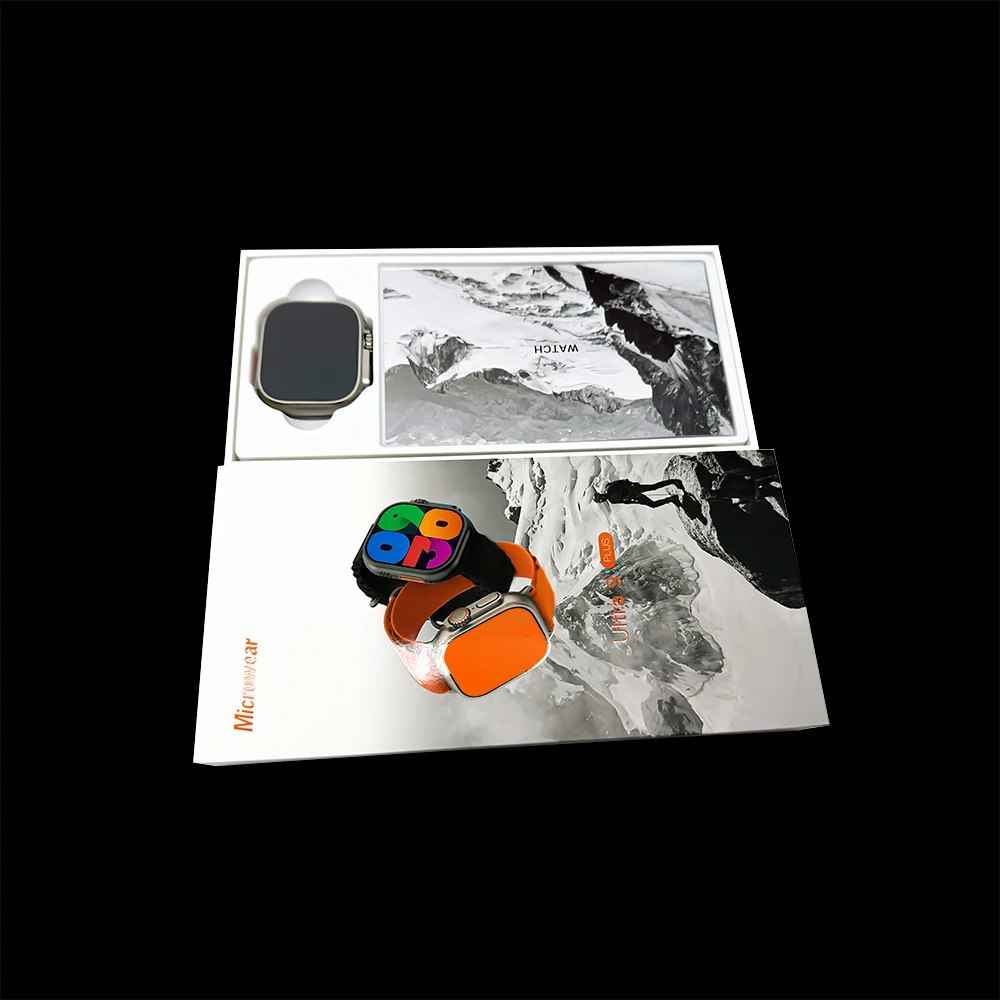 U9 Plus Ultra Smart Watch Wireless Charger 2.2 Inch Bt Call Reloj ...