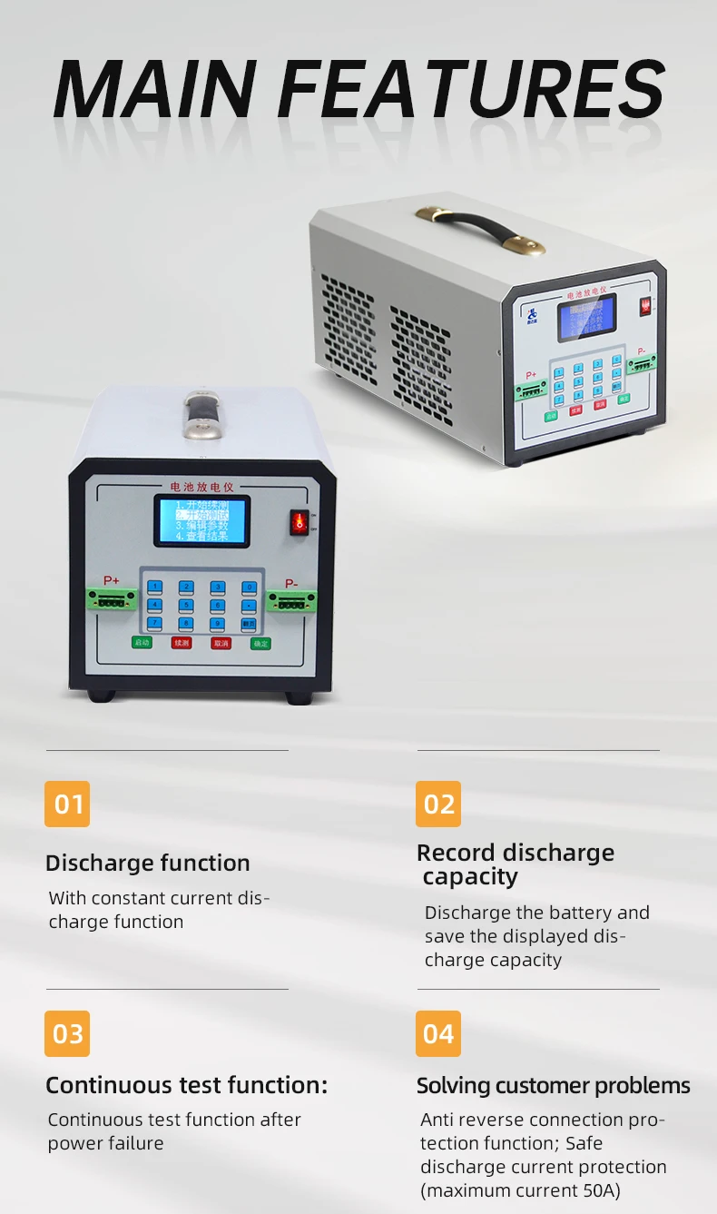 100V 20A Lithium Battery Pack Discharge Testing Solutions