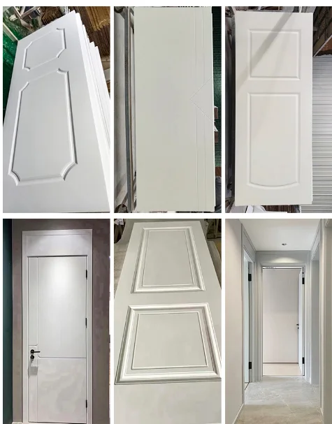 Interior White Prehung Solid Core MDF Doors - Durable & Stylish