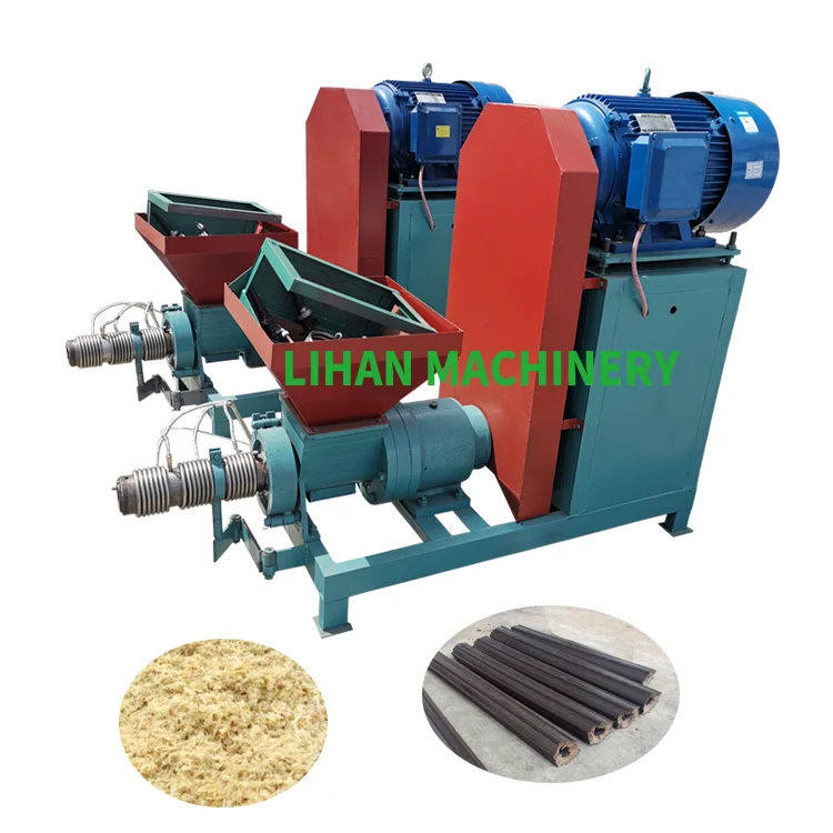 Wholesale Sawdust Screw Type Rice Husk Briquette Making Machine Biomass ...