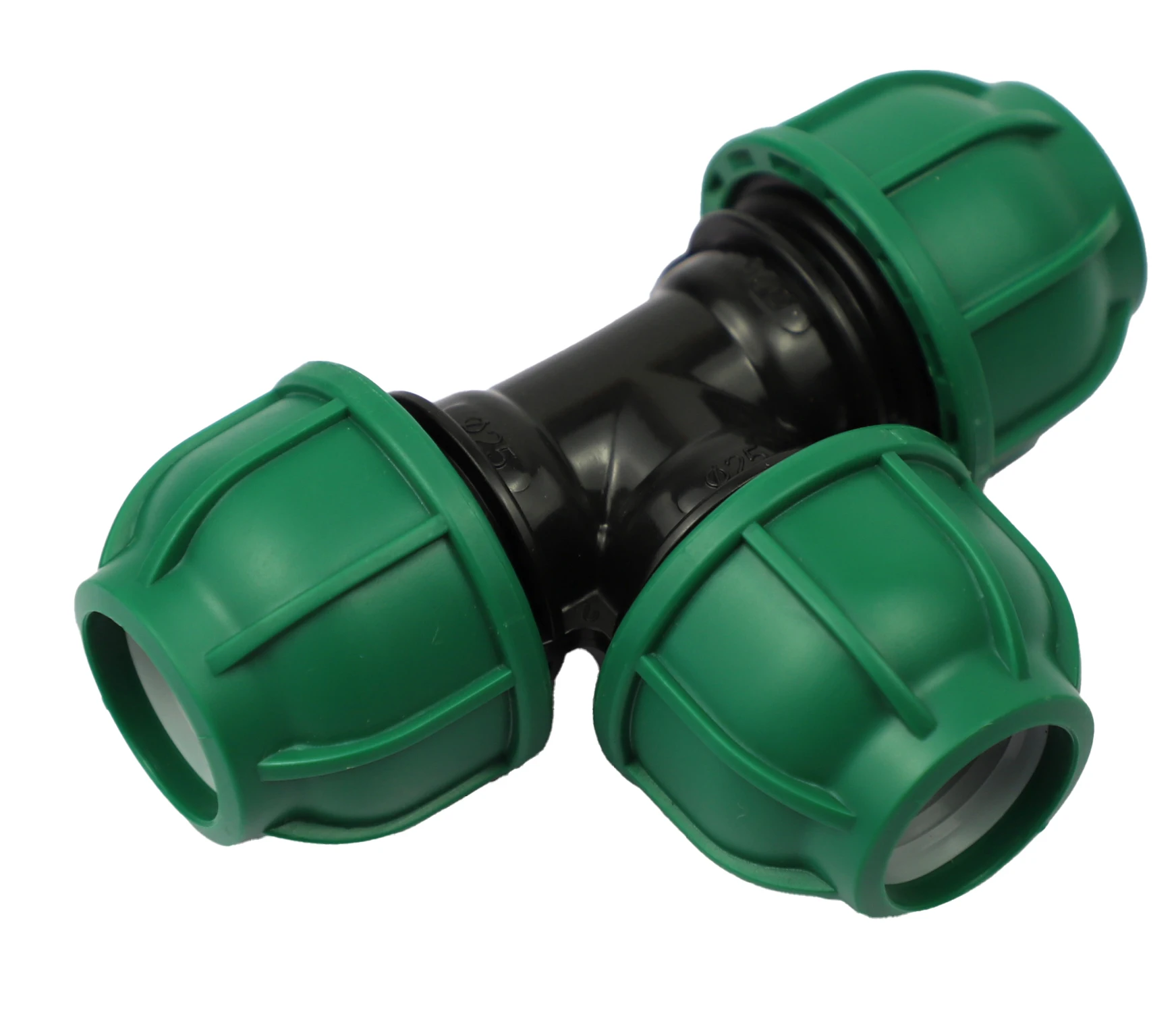 Variable Diameter Joint Of Irrigation Compression Pipe Fittings For ...