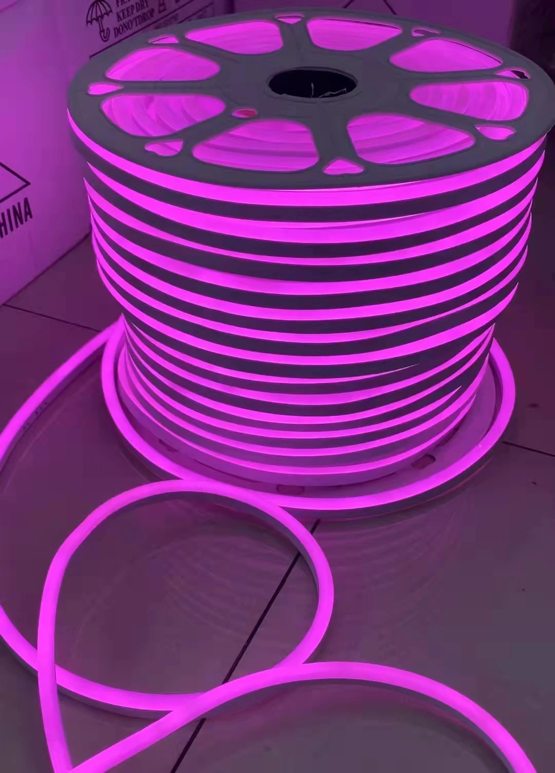 LED Neon Strip 220V EU Waterproof Outdoor Neon Rope 2835 120leds/m