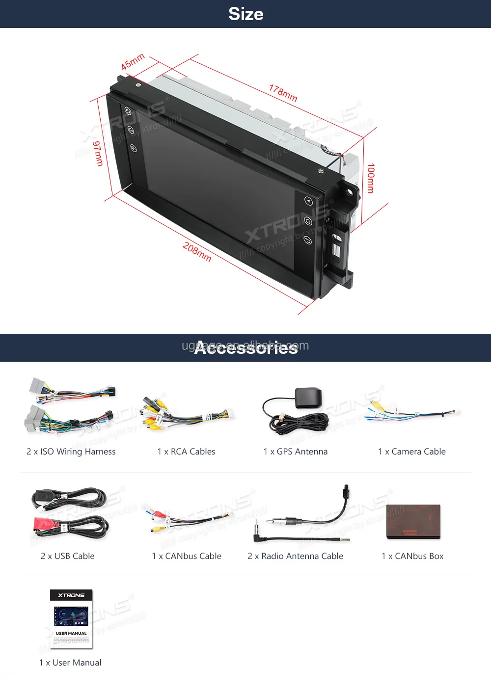 Xtrons 7" Touch Screen Android 11 Car Audio Player For Jeep Patriot ...