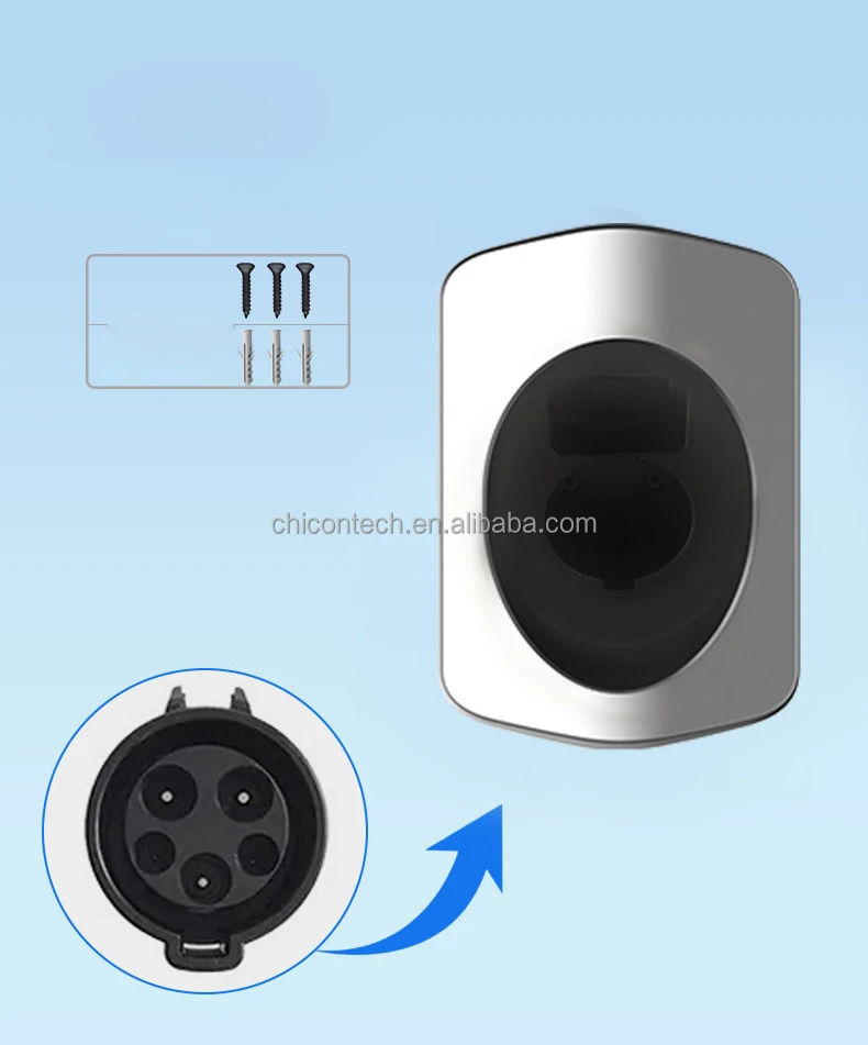 Chicon Wall Mounted Electric Vehicles Charging Station Cable Dummy ...