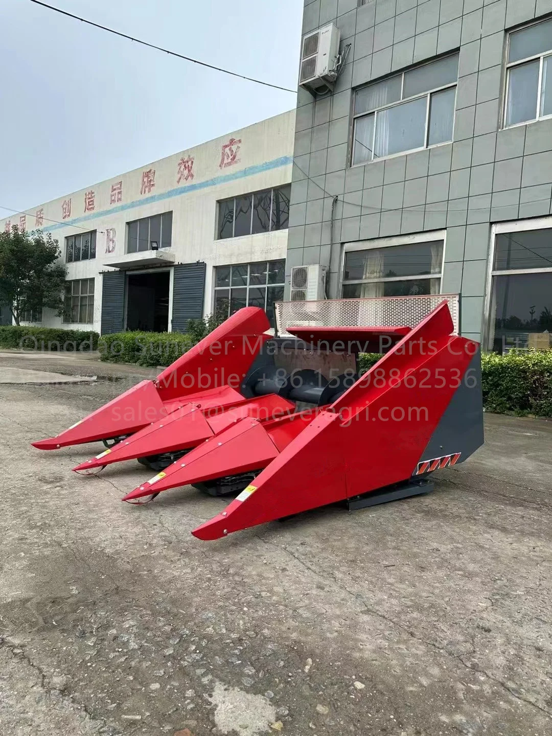 3 Rows Harvester Header with Kubota World Lovol Rice Combine Harvester ...
