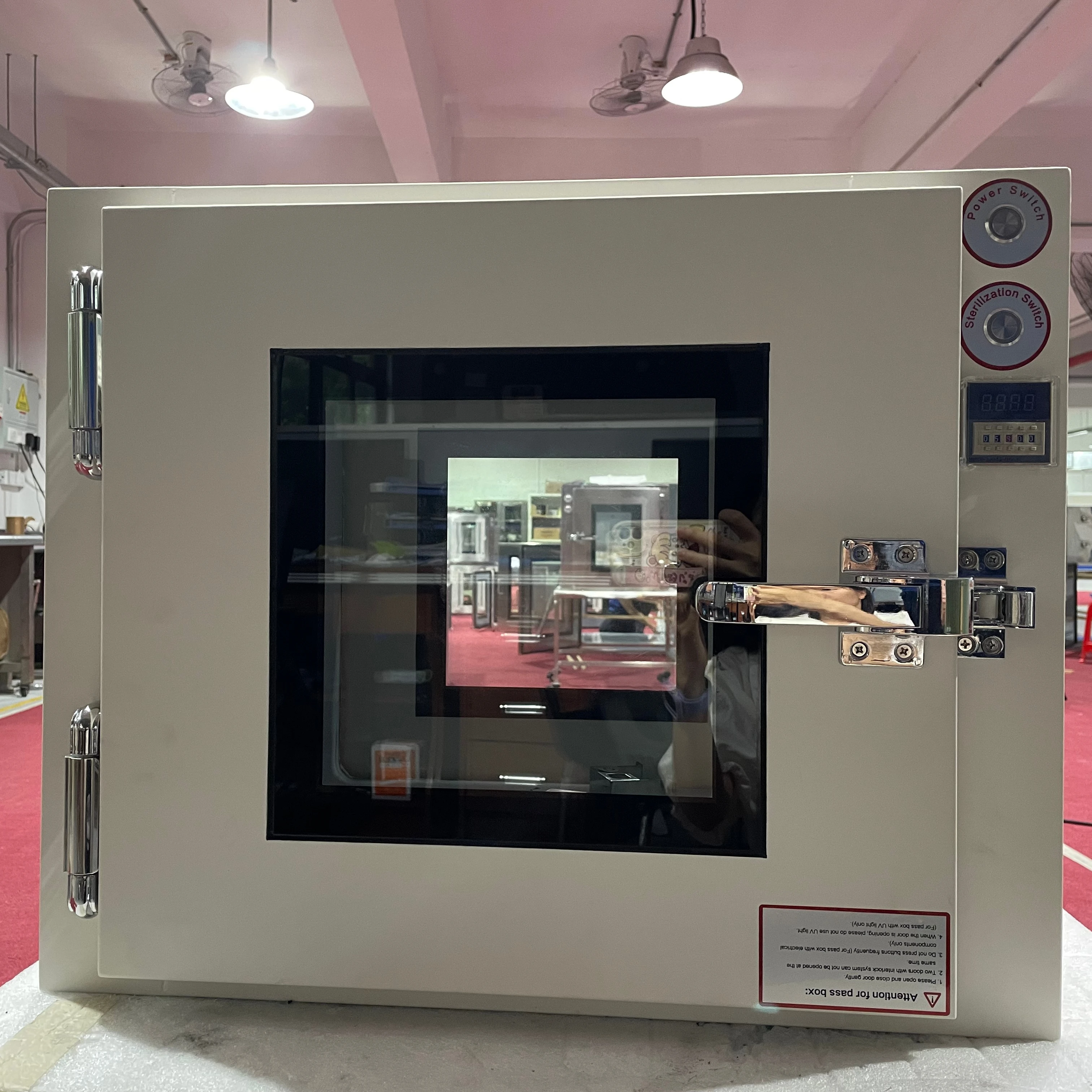 clean room pass through chamber pass box for microbiology lab ...