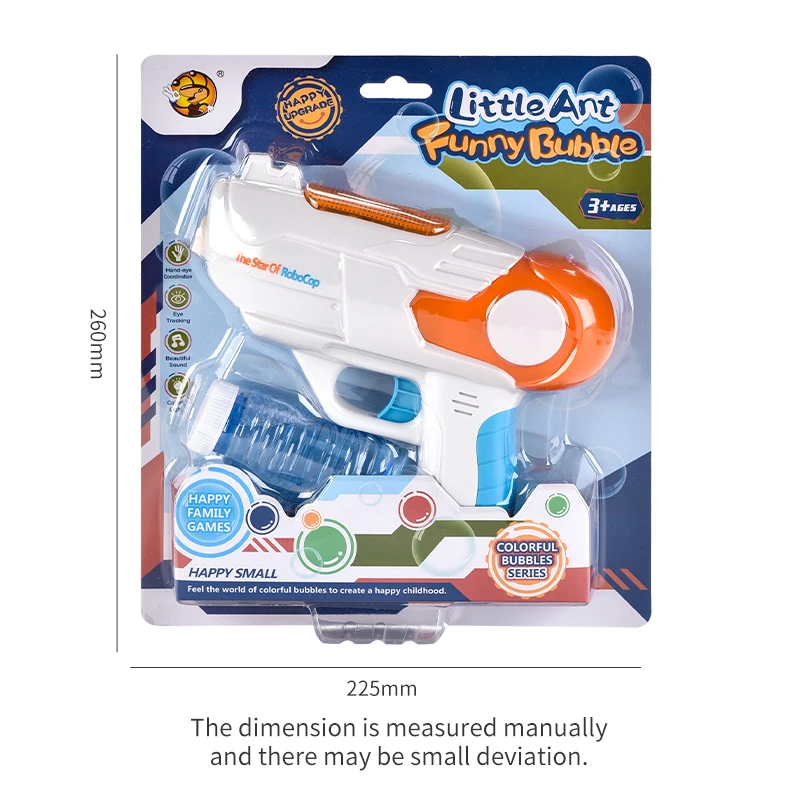 Customized Soap Gun Bubble Blower Toys Electric Bubbles Machine Gun Toy ...