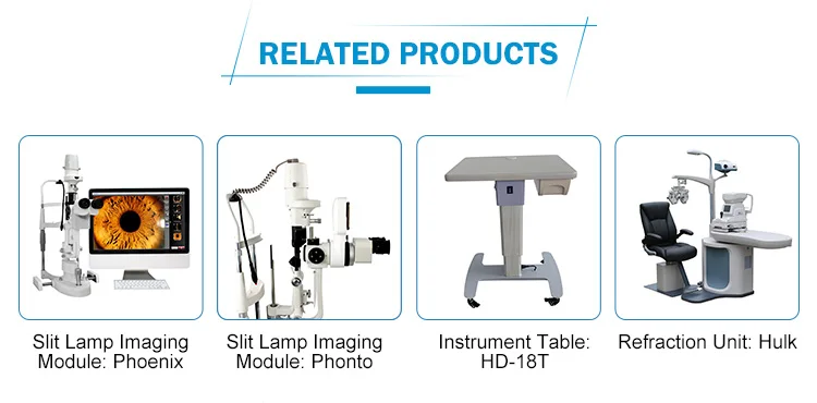 HS-V China Ophthalmic Equipment - 5 Step LED Slit Lamp