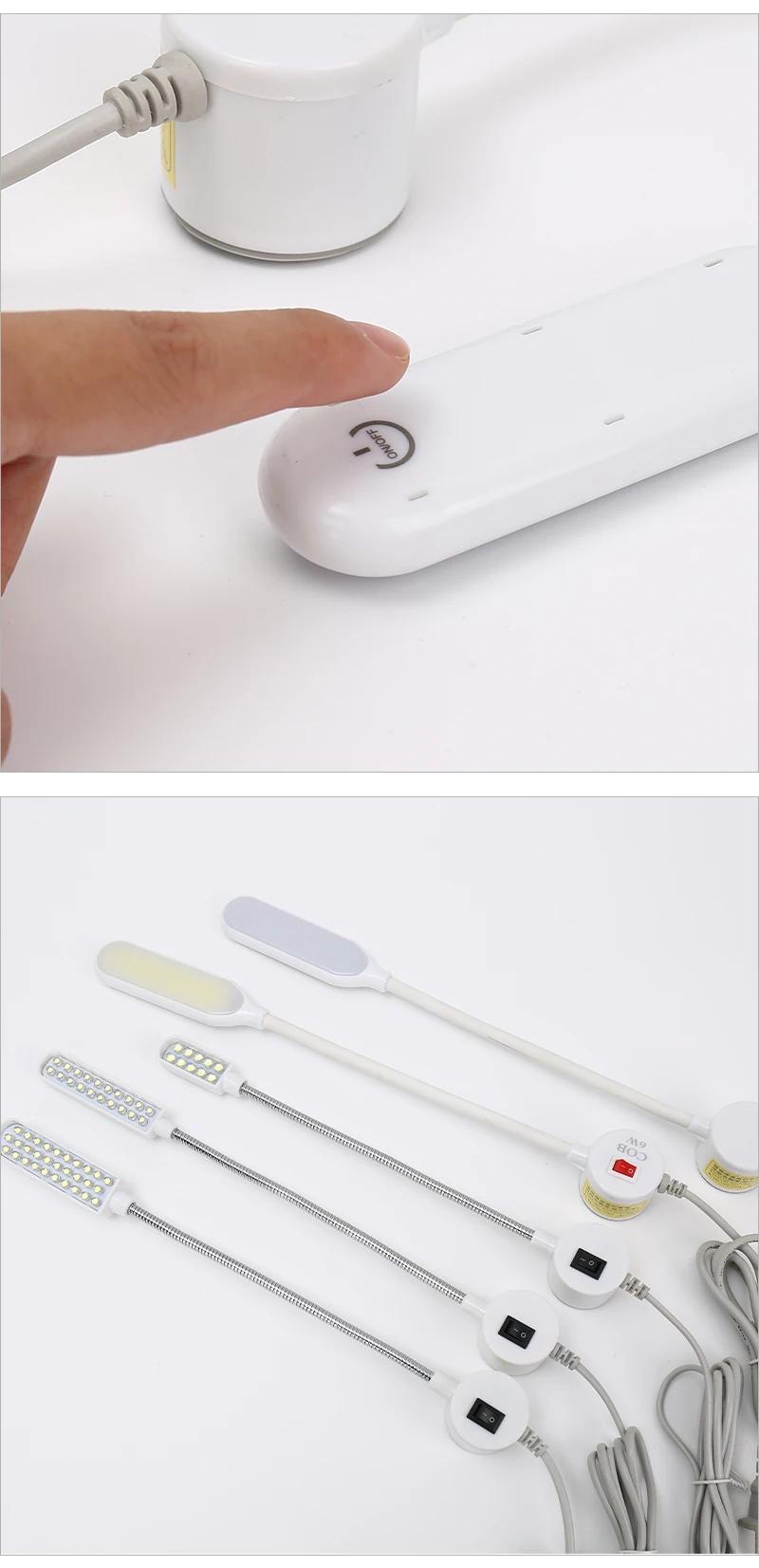 JP LED Lighting Lamp Sewing Led Light Touch Screen Switch Magnetic Base ...