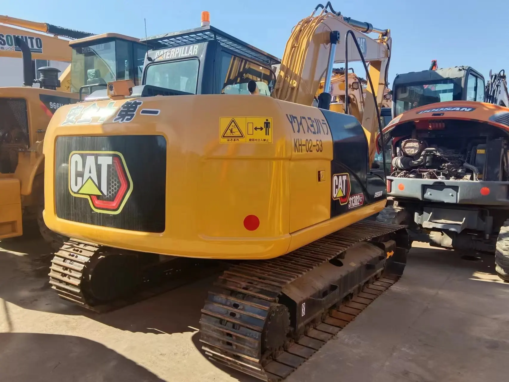 Used Original CAT 308 Excavator 8 Ton Caterpillar 2023 Year Second-hand ...