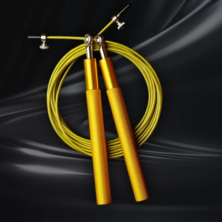 Aluminum Handle Customized Logo Jump Rope - 3m Adjustable