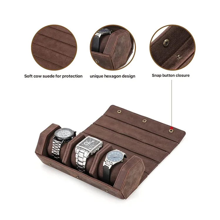 Iso Factory Oem Friendly Recycled Leather Watch Packaging Box And ...