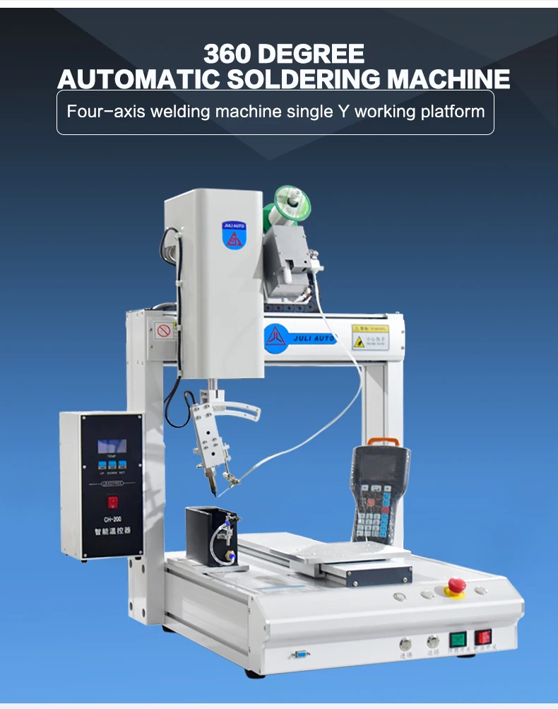 Efficient Soldering with the Automatic 3-Axis 4-Axis Machine