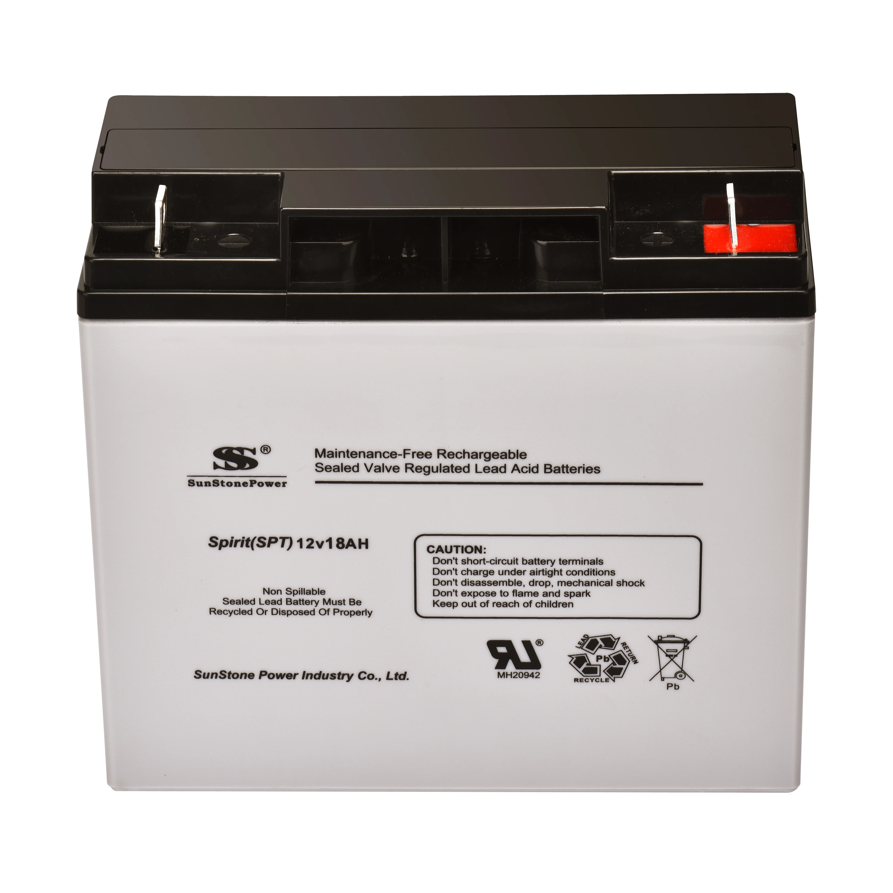 Power Backup 12v 18ah Vrla Lead Acid Battery Sealed Rechargeable For ...