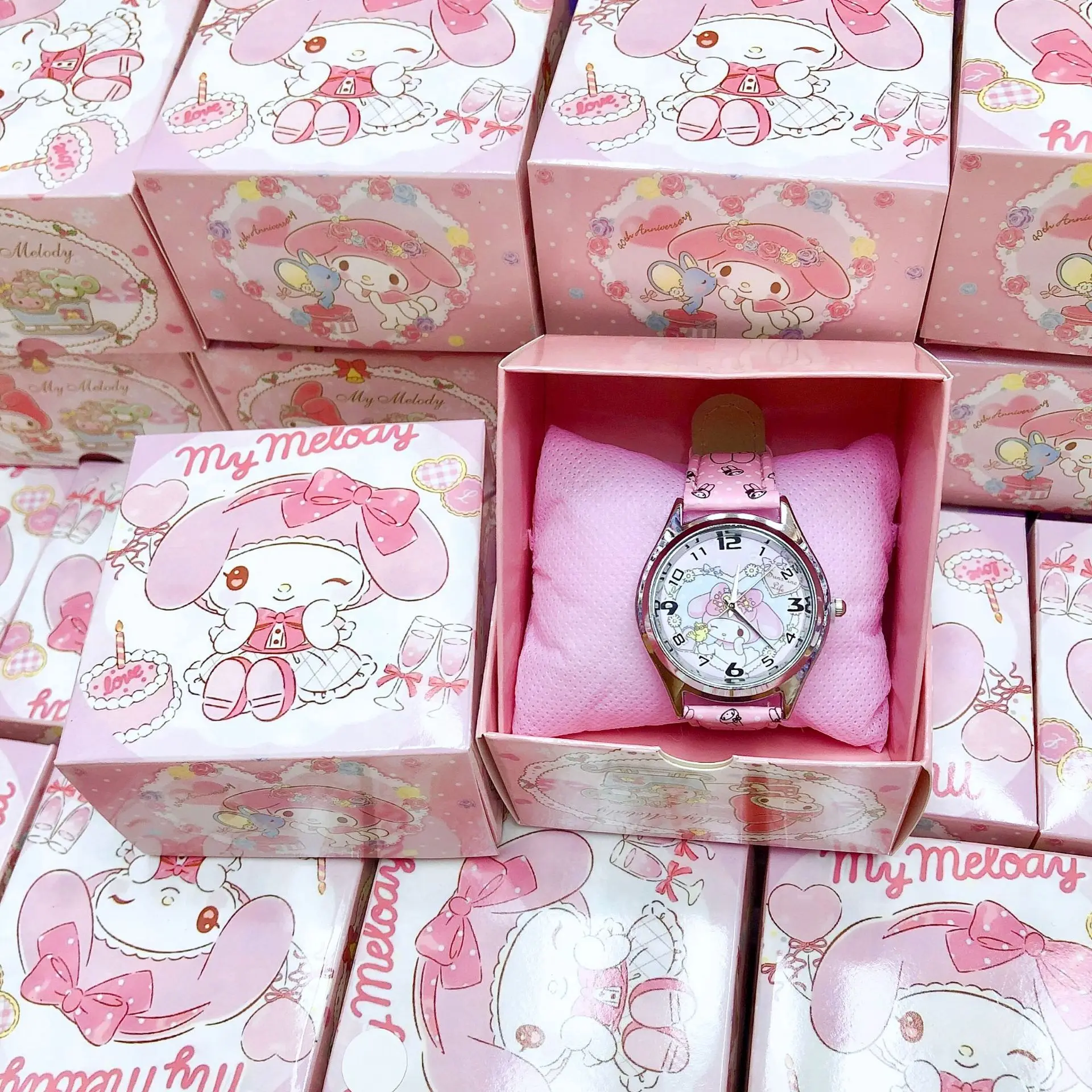 Wholesale Cartoon Cinnamoroll My Melody Watch Projection Children Kid ...