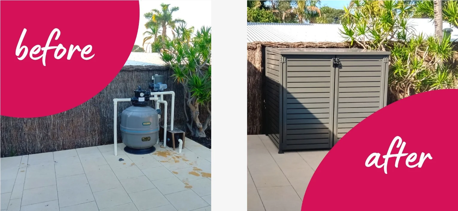 Customized Wholesale Manufacture Metal Pool Pump Covers Anti-rust ...