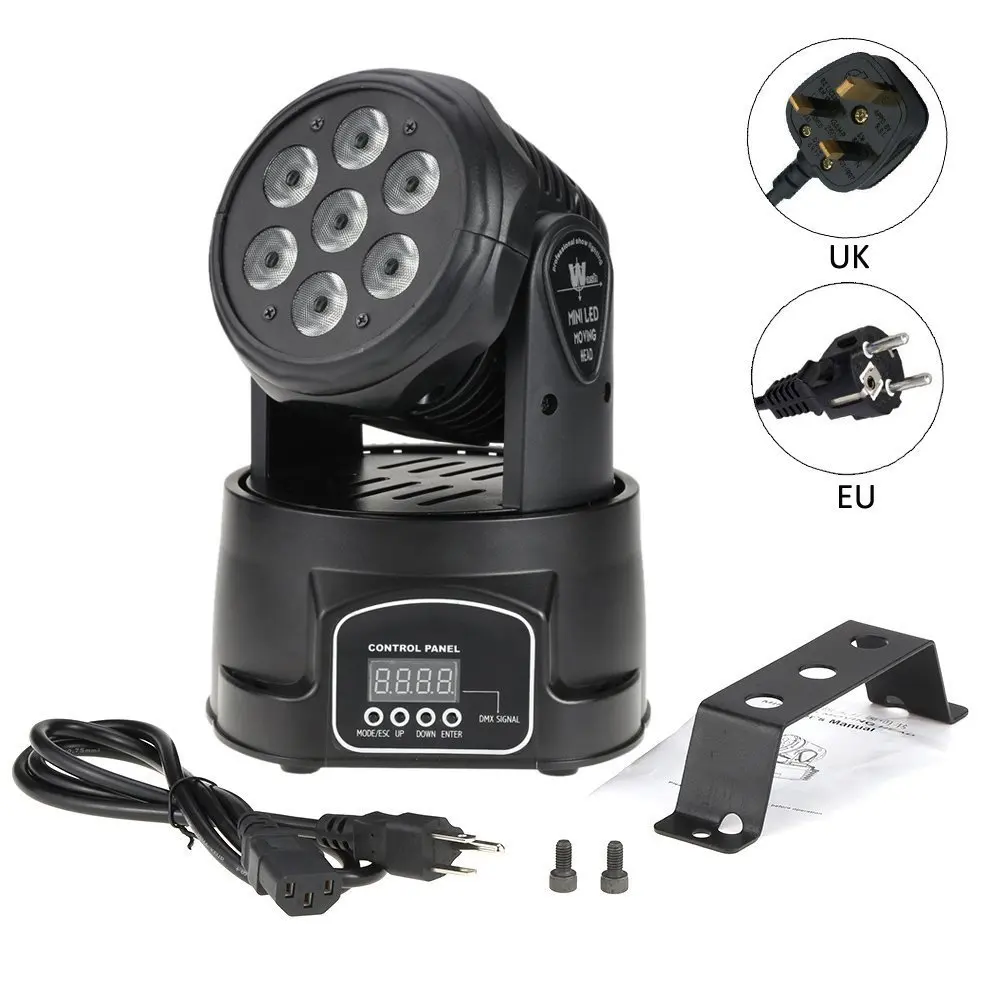 Customize Rgbw Mini Stage Lights Moving Head Dmx Dj Disco Lights Sound ...