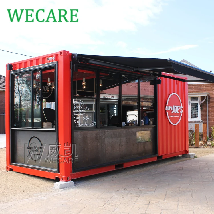 WECARE Container Kitchen - Portable Coffee Shop & Juice Bar