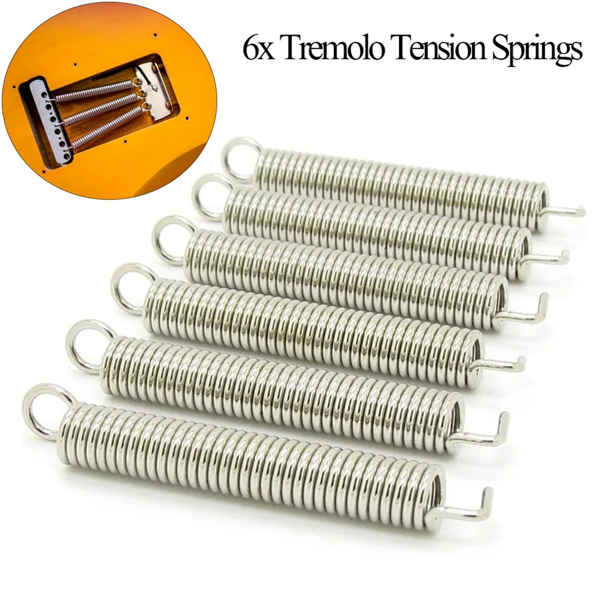 Metal 6pcs American Retro Electric Guitar Tension Springs Tremolo ...