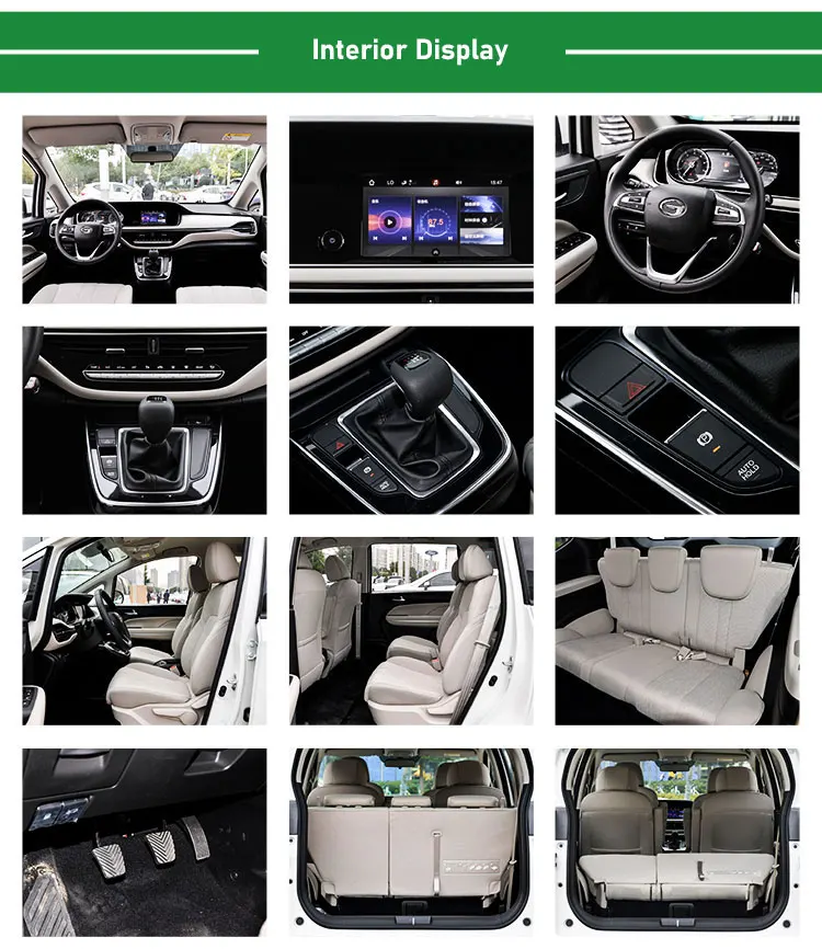 GAC Trumpchi M6 7-Seater Luxury MPV with Great Space & Customizable ODM