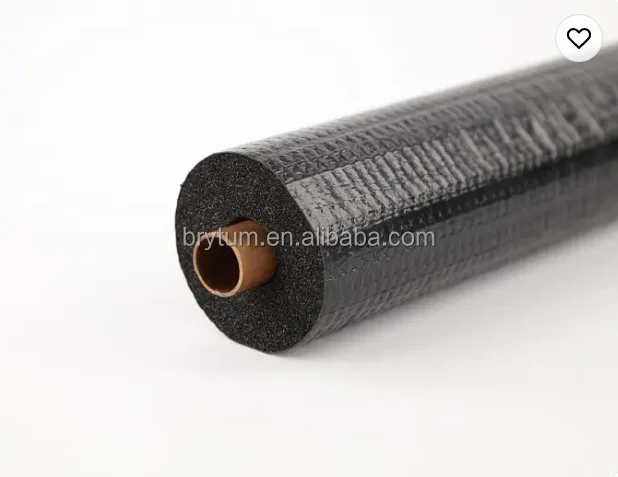 Uv-resistant Polymer Coating Rubber Foam Tube for Insulation