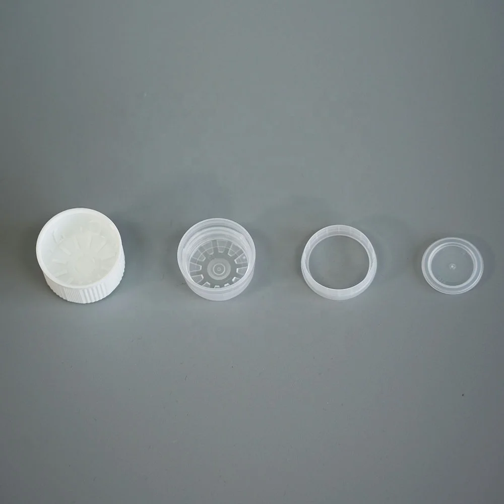 Plastic Child Resistant Cap Pushing Down While Turn 28mm Custom Color ...