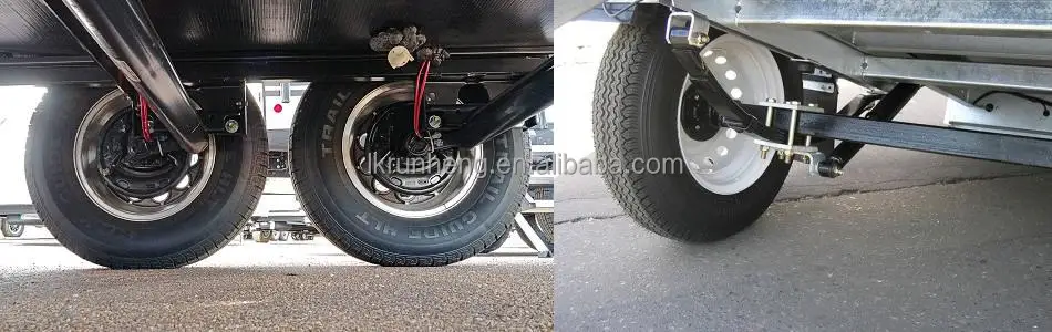 Customized Trailer Suspension - Reliable Electric Brakes