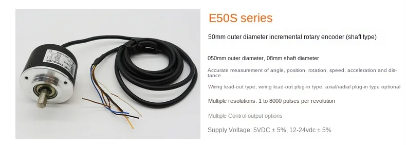 Original incremental rotary encoder E50S8 series E50S8-5000-3-T-5-Z ...