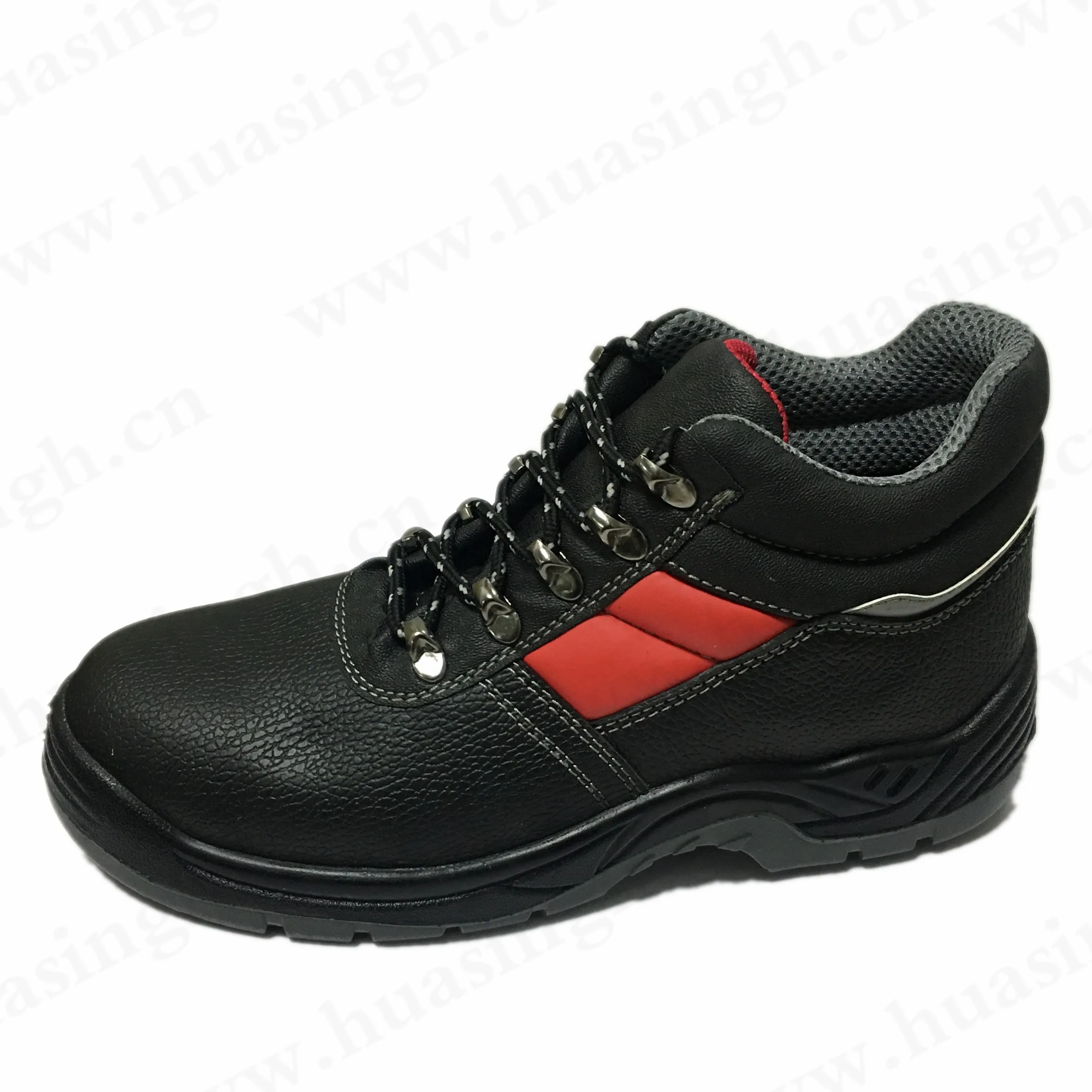 Cmh,Red Mesh Fabric Design Safety Boots With Reflective Grip Cheap ...
