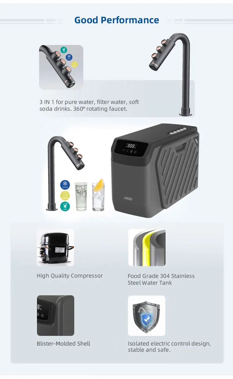 WIFI Control Commercial Mini Bar Under Counter Water Cooler Dispenser 3 ...