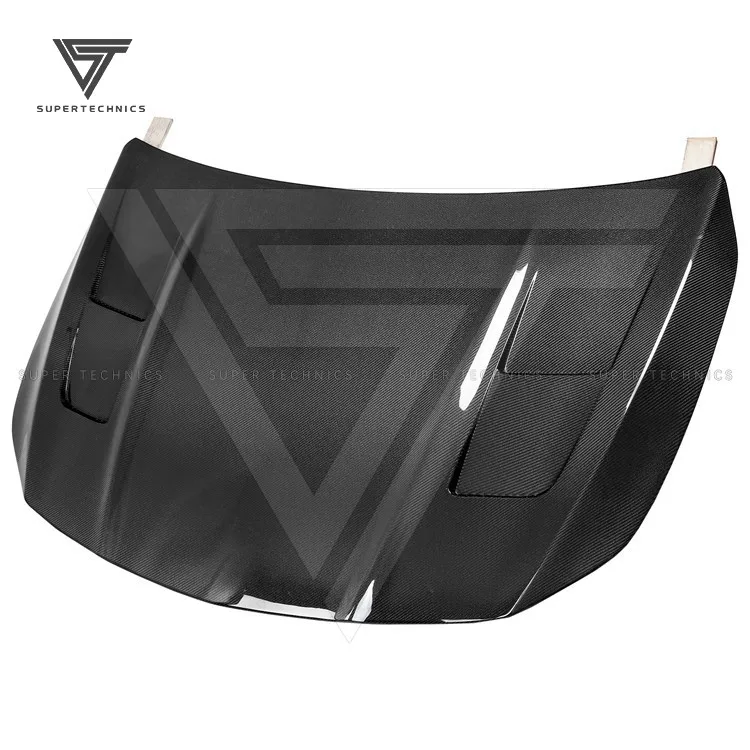 Supertechnics Style Full Carbon Fiber Hood For Mercedes Benz Cla-class ...