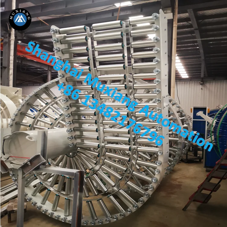 Shanghai Muxiang Vertical Lifting Spiral Conveyor/continuous Vertical ...