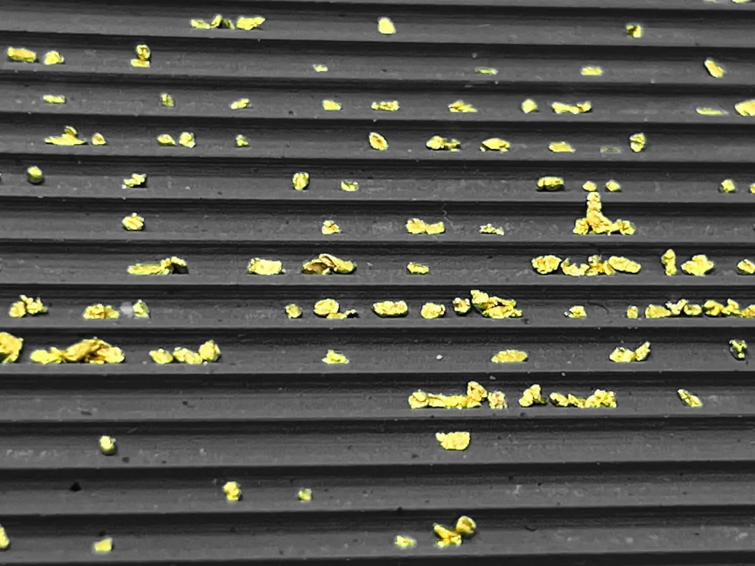 Sluice Box Rubber Mat - High Recovery Gold Mining Matting