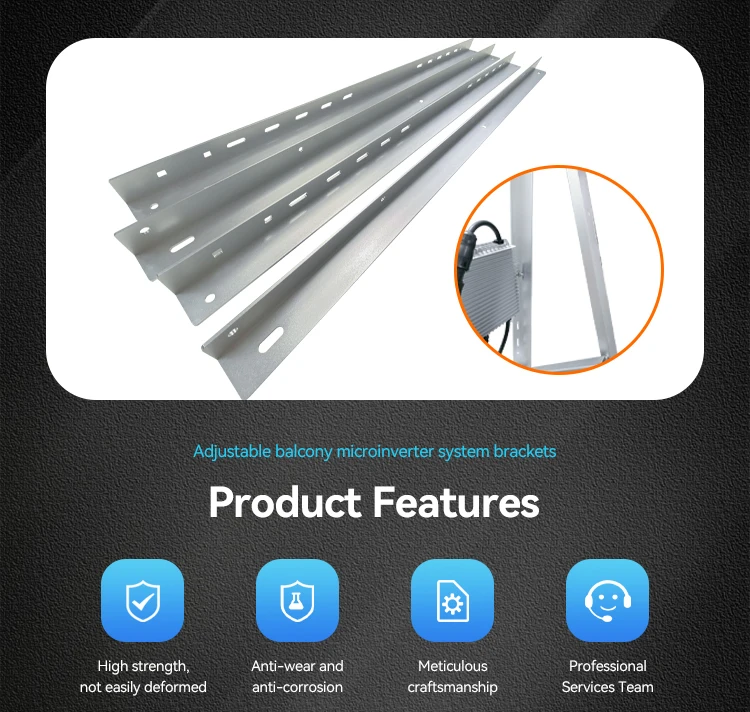 Solar Brackets for Micro Inverter Solar Photovoltaic Bracket ...