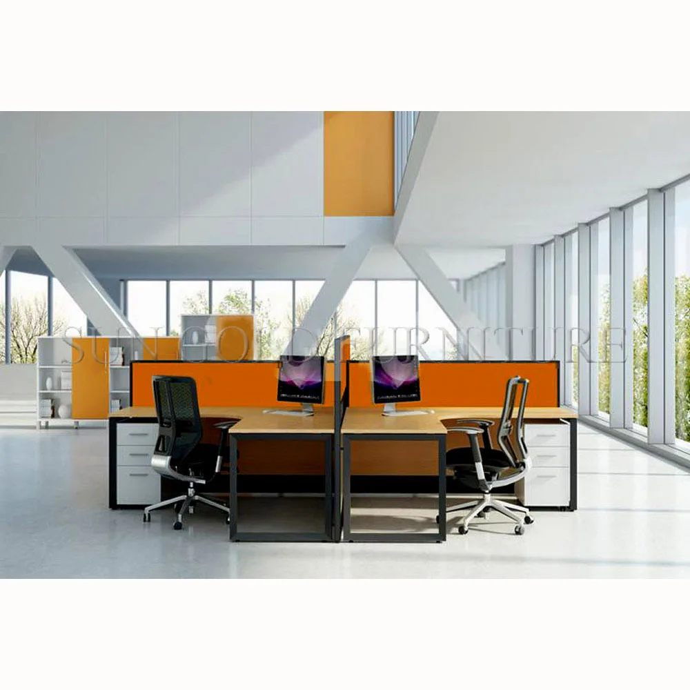 2 Person Cubicle - Modern Office Furniture for Call Centers