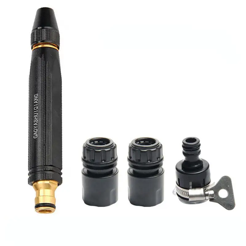 Garden Irrigation High Pressure Water Spray Gun 4pcs Set Alloy ...