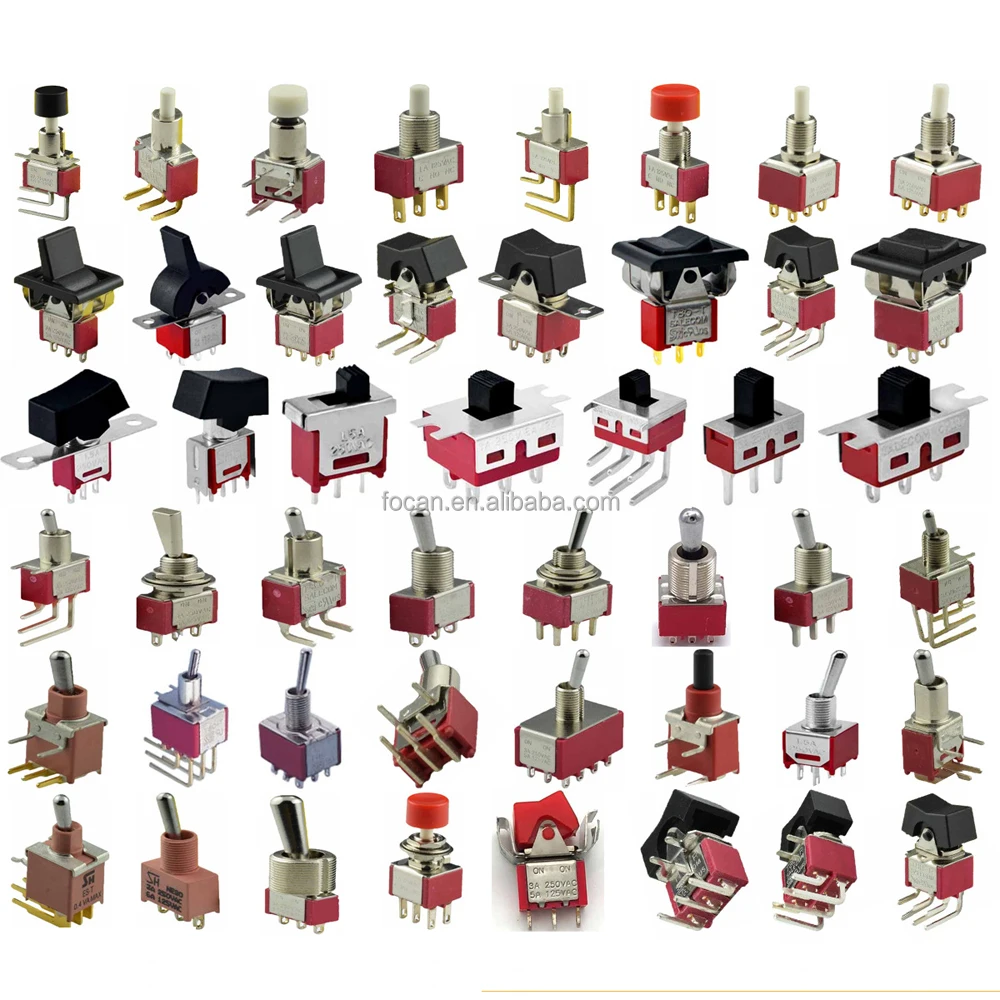 Rocker Switch Kcd1-101 6a/250vac 10a/125vac 2pin 15*21mm Black Kcd1 ...