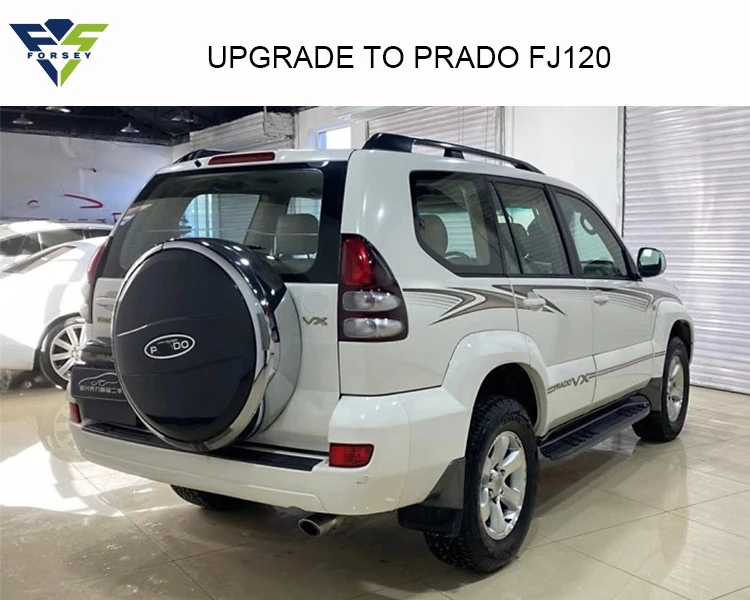 Prado 4x4 Accessories Back Tire Cover For T-oyota Prado Fj120 2003-2009 ...