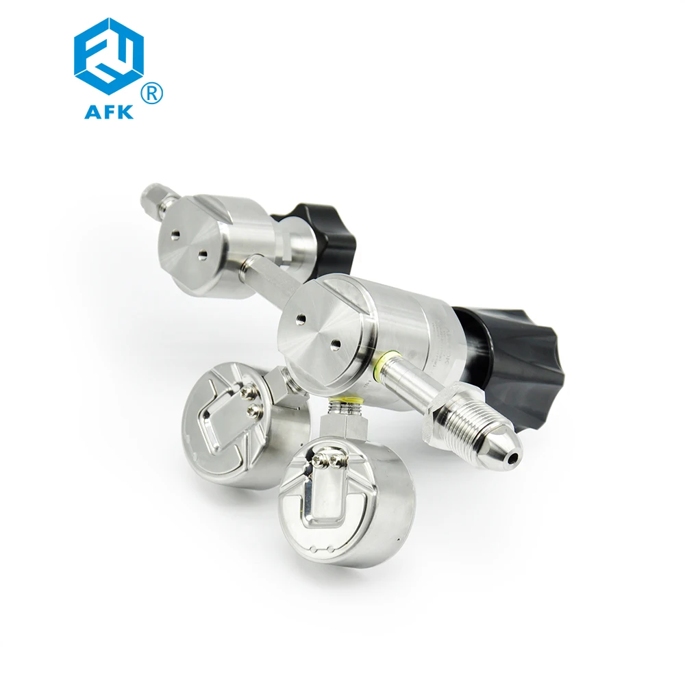 AFKLOK Pressure Regulator for Oxygen - 316L Stainless Steel