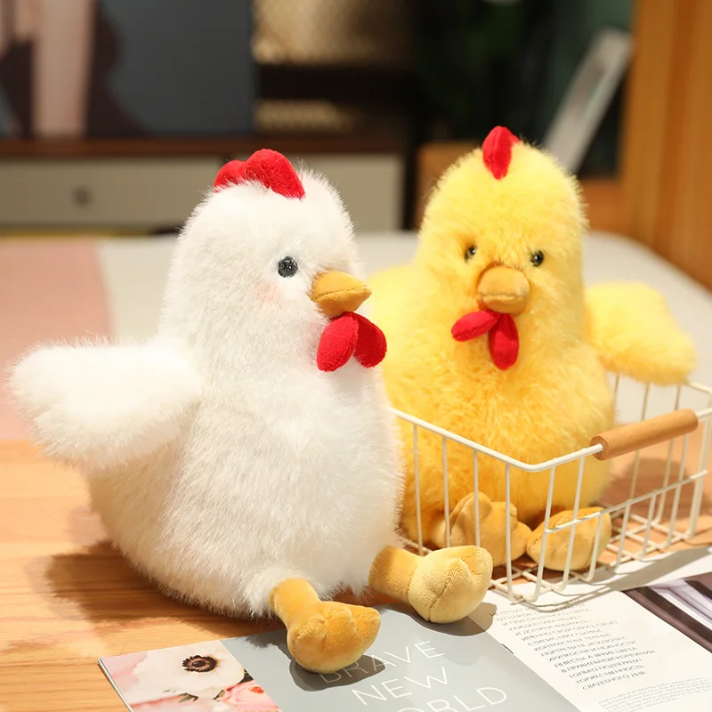 Wholesale Chicken Plush Stuffed Animal Doll Realistic Looking Birthday ...