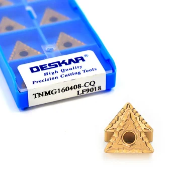 Deskar Tnmg160404-cq Tnmg160408-cq Lf9018 Tnmg 160408 Cnc Lathe Carbide Inserts Turning Tools ...