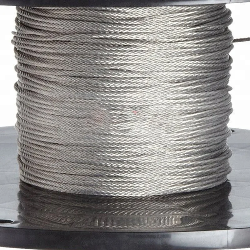 304 /316 Stainless Steel Lashing Wire 1mm 1.2mm - Buy 1x7 Wire Rope,6mm ...