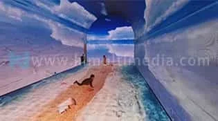 Immersive LED Tunnel Video Display Projector & Digital Light Solutions OEM